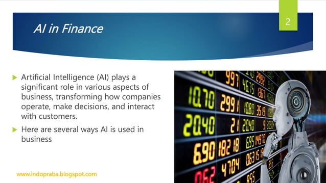 Artificial Intelligence (AI) and Finance.pptx