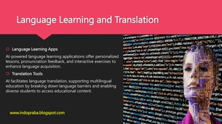 Artificial Intelligence (AI) & Education.pptx