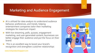 Artificial Intelligence (AI) in Entertainment.pptx