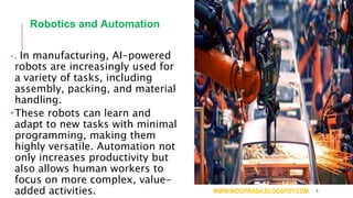 Artificial Intelligence (AI) in Manufacturing.pptx