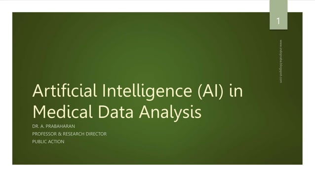 Artificial Intelligence (AI) in Medical Data Analysis.pptx
