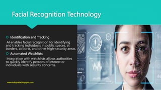 Artificial Intelligence (AI) in Surveillance.pptx | Free Download