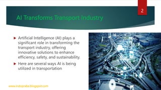 Artificial Intelligence (AI) in Transportation.pptx