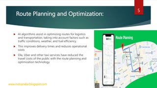 Artificial Intelligence (AI) in Transportation.pptx