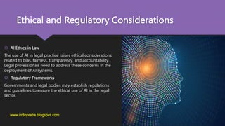 Artificial Intelligence (AI) & Law.pptx Legal | PPTX