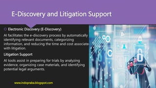 Artificial Intelligence (AI) & Law.pptx Legal | PPTX