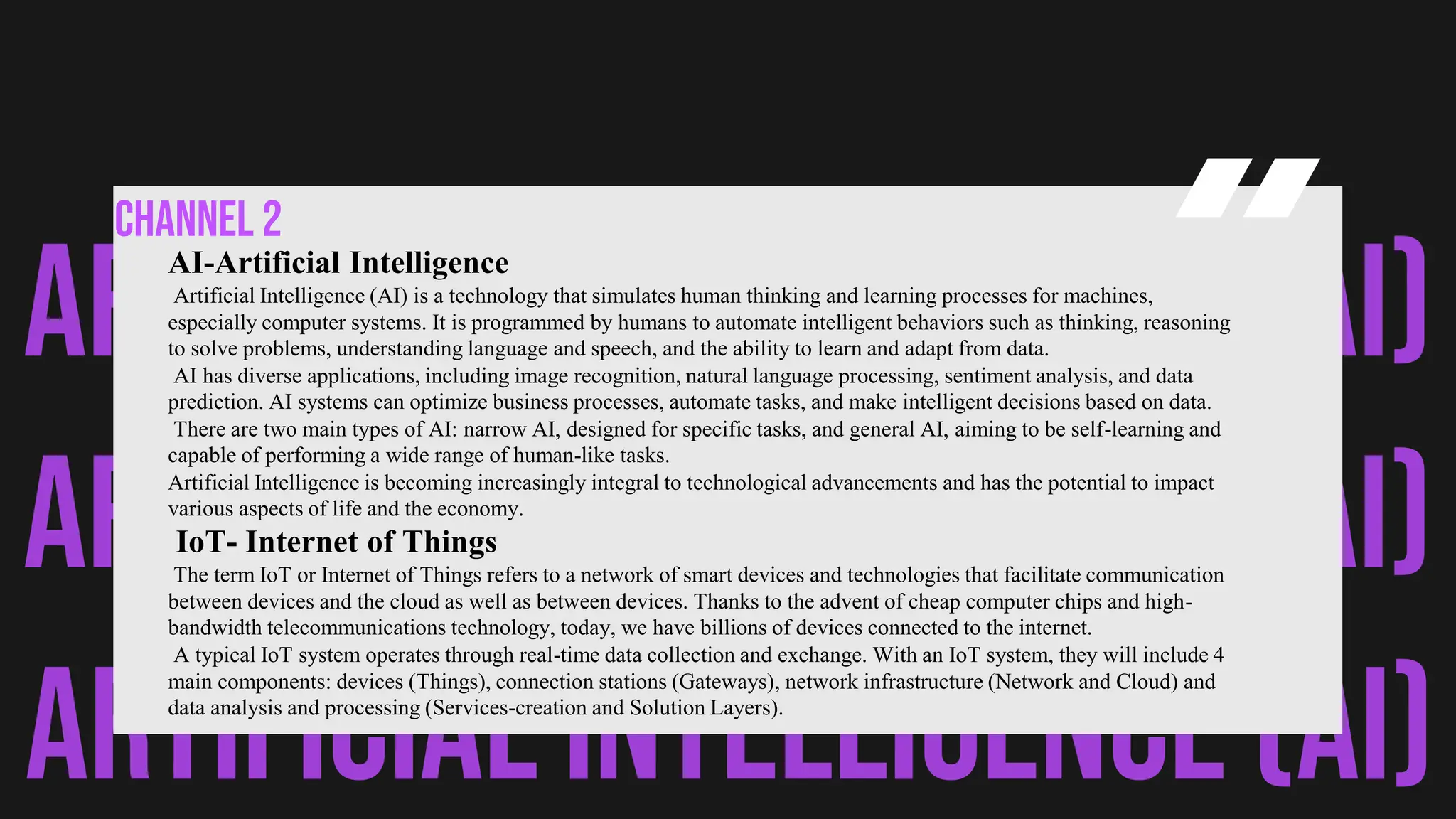 Artificial Intelligence (AI) Startup Business Plan Purple variant by ...