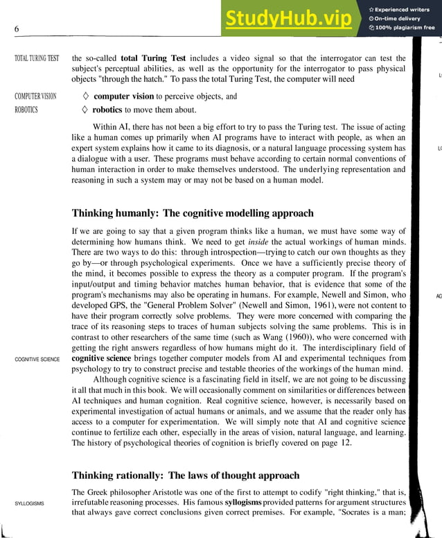 Artificial Intelligence A Modern Approach | PDF