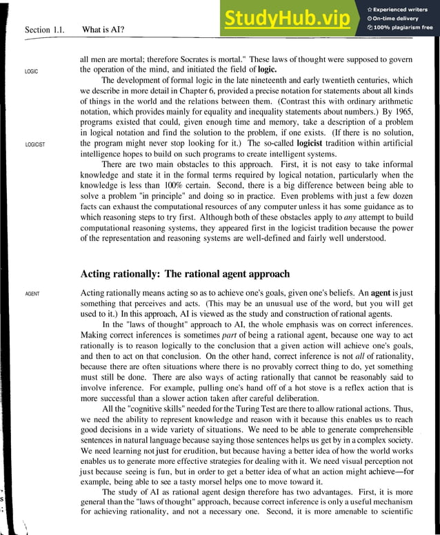 Artificial Intelligence A Modern Approach | PDF