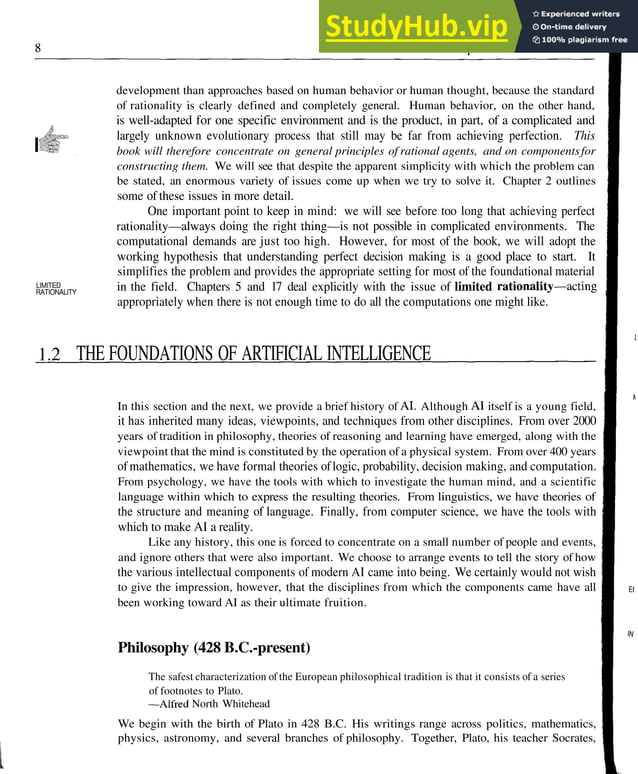 Artificial Intelligence A Modern Approach | PDF | Programming Languages | Computing