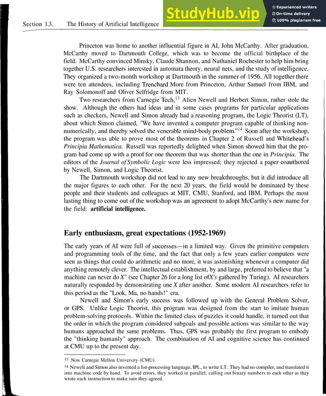 Artificial Intelligence A Modern Approach | PDF