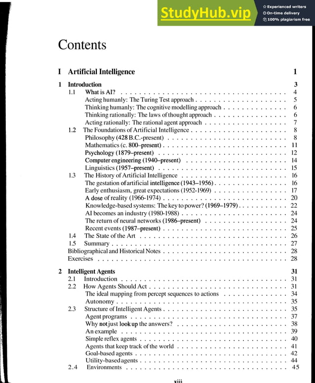 Artificial Intelligence A Modern Approach | PDF