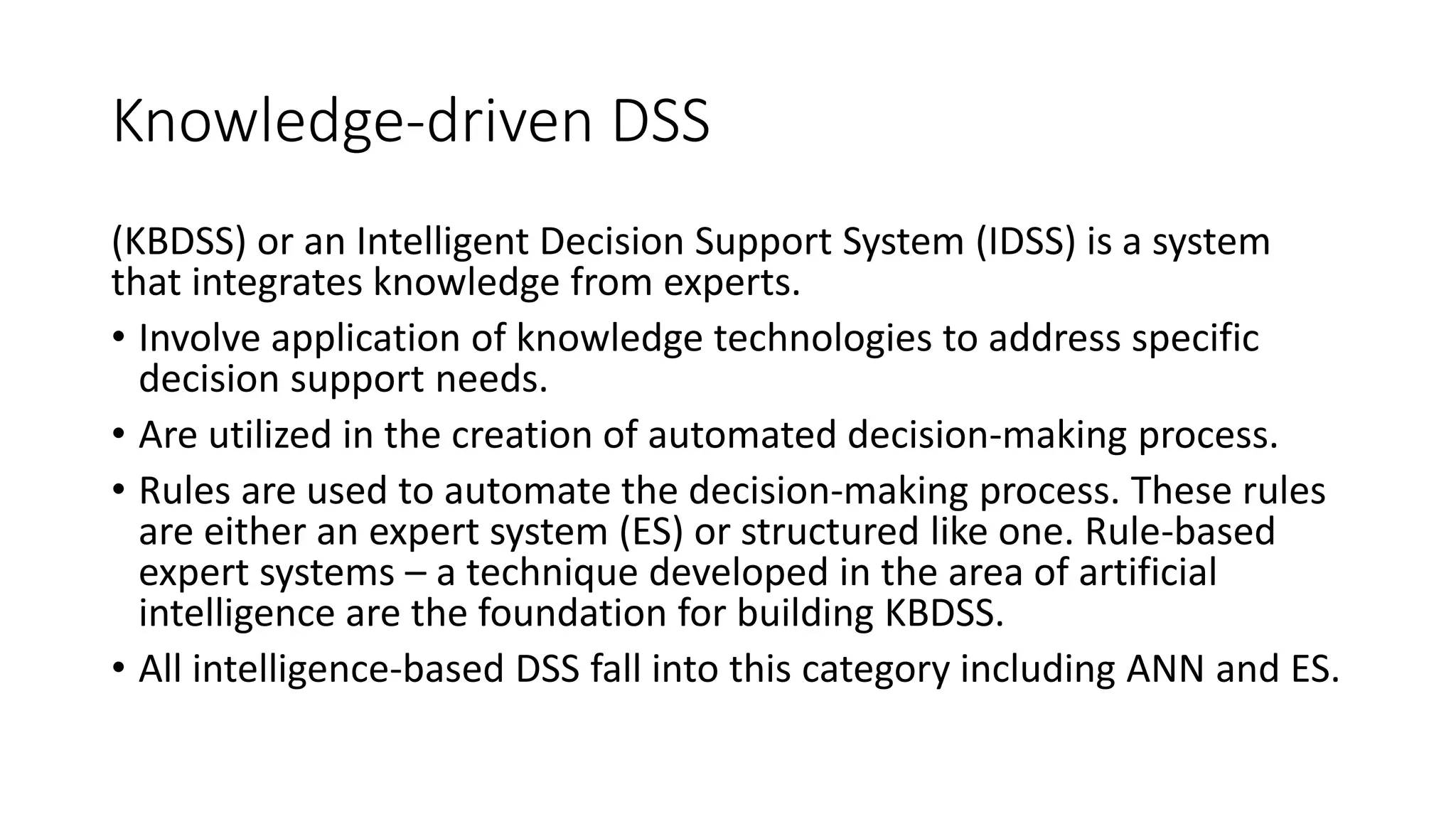 Artificial Intelligence For Automated Decision Support Project Pptx