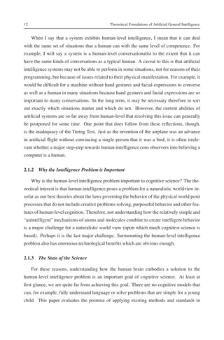 Artificial intelligence and cognitive modeling have the same problem chapter2 | PDF