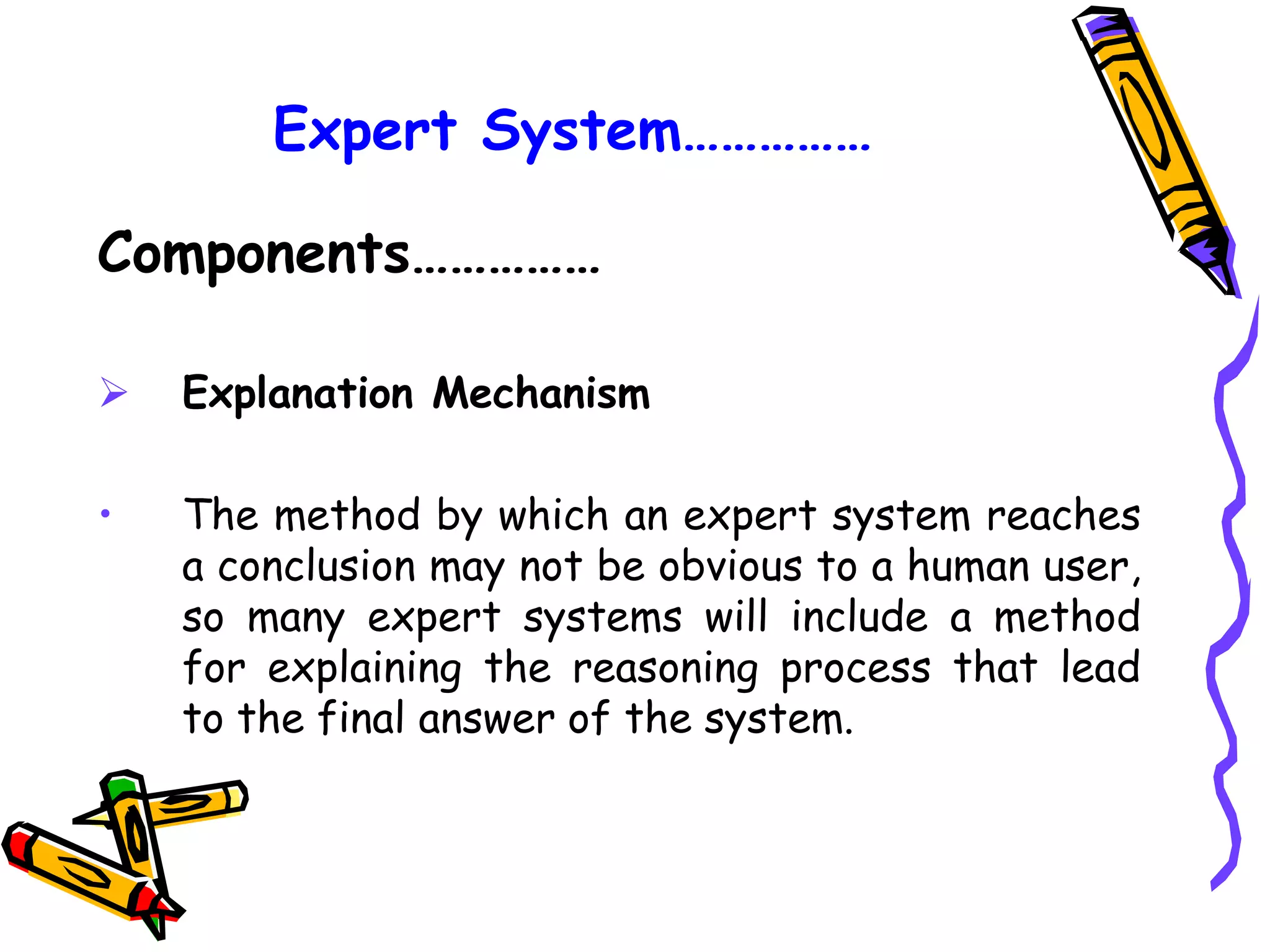 Artificial intelligence and expert system | PPT