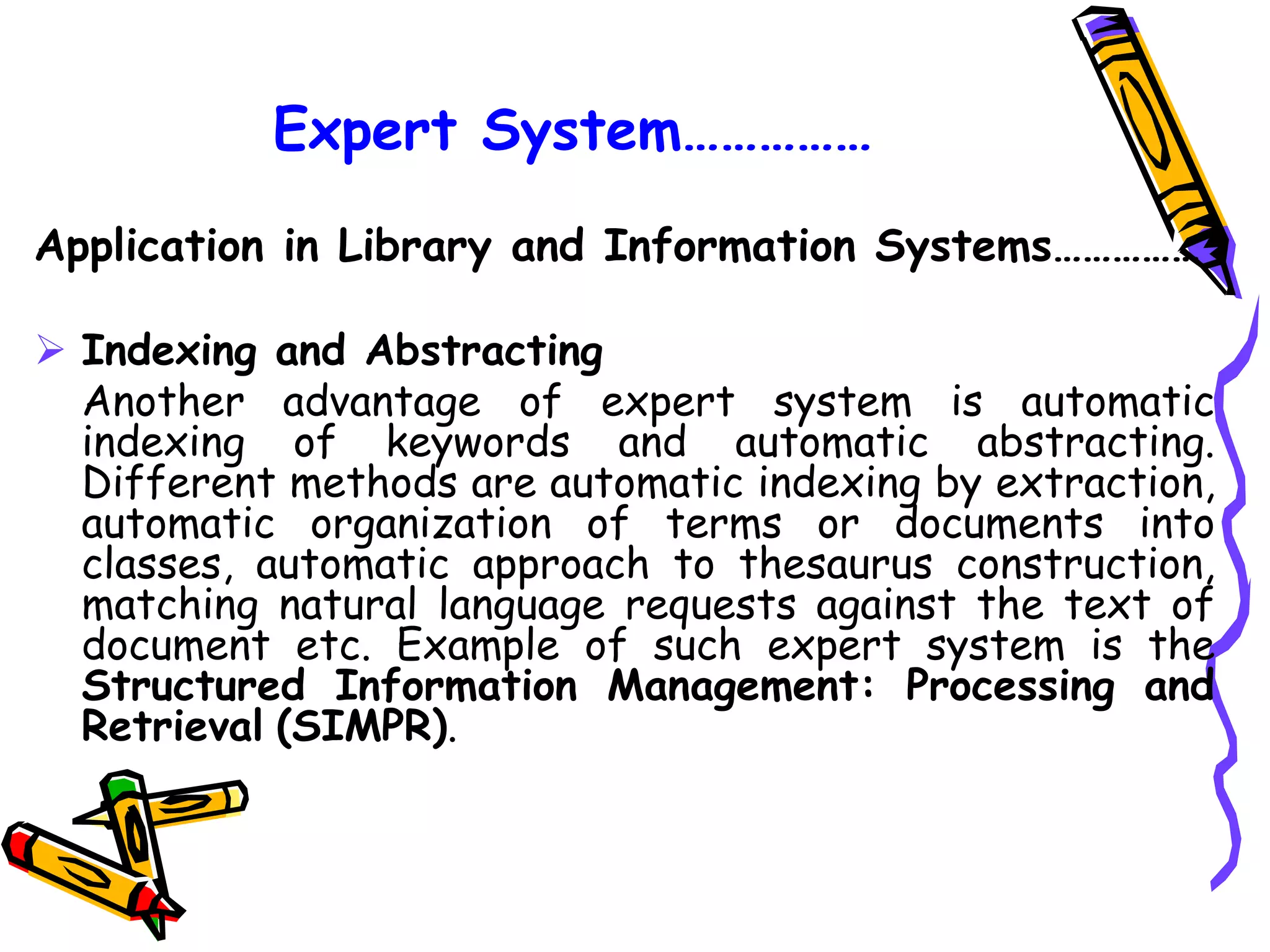 Artificial intelligence and expert system | PPT