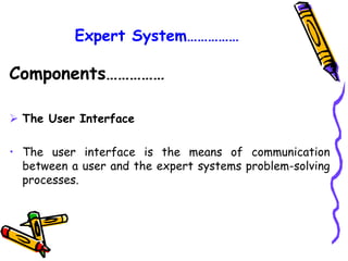 Artificial intelligence and expert system | PPT