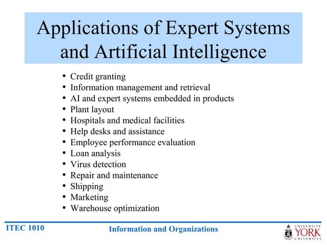 Artificialintelligenceandexpertsystems 121119234025-phpapp02 | PPT