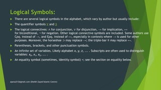 Artificial intelligence and first order logic | PDF