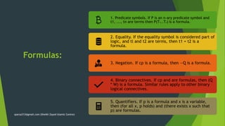 Artificial intelligence and first order logic | PDF