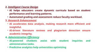 Artificial Intelligence and Higher Education.pptx