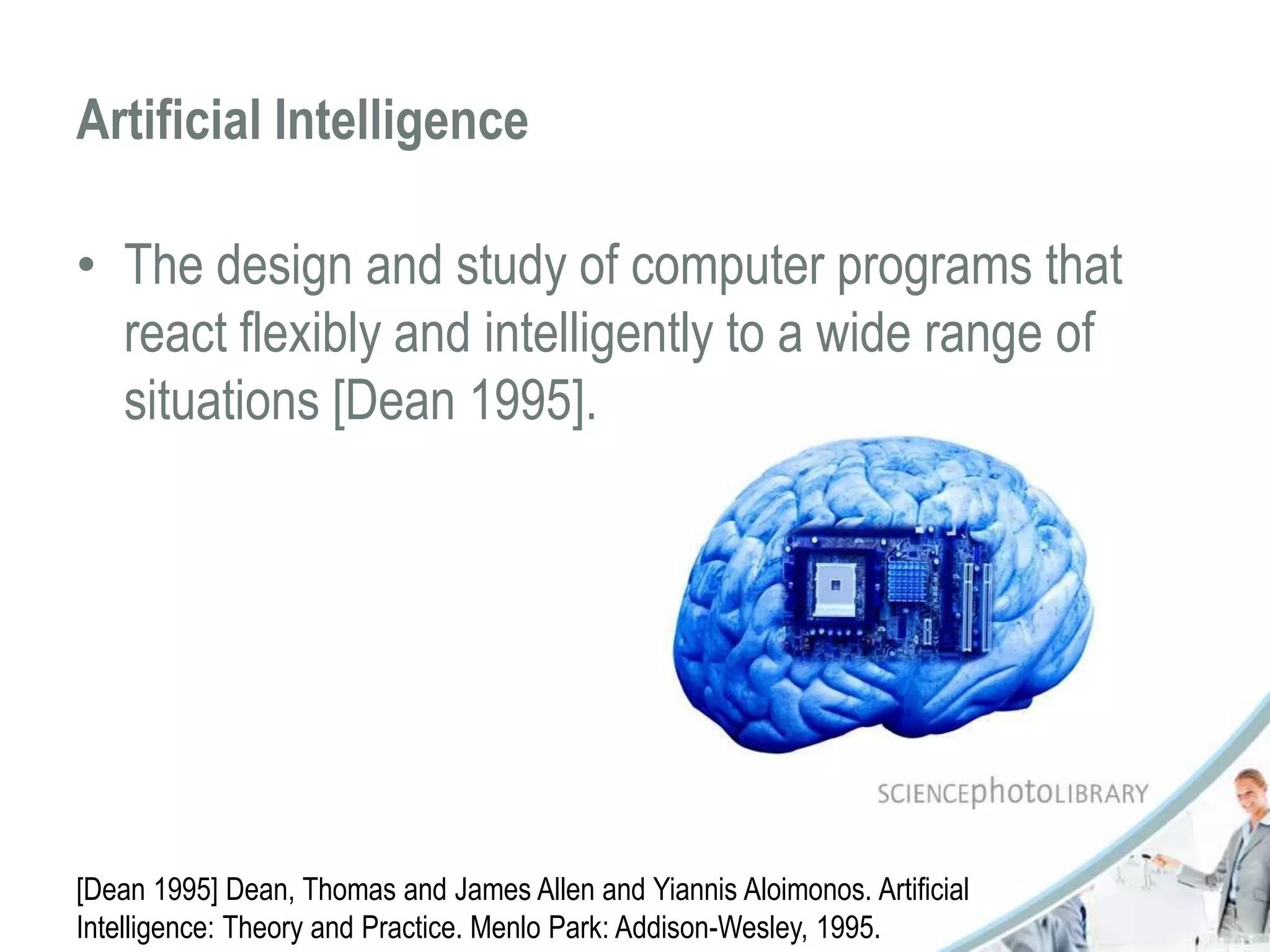 Artificial intelligence and its application | PPTX