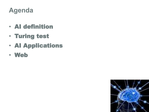 Artificial intelligence and its application | PPTX | Artificial ...