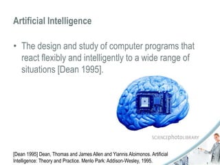 Artificial intelligence and its application | PPTX