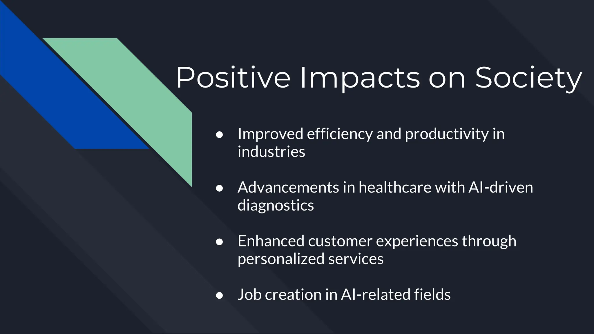 Artificial Intelligence and its Impact on Society | PPTX | Technology Industry | Industries