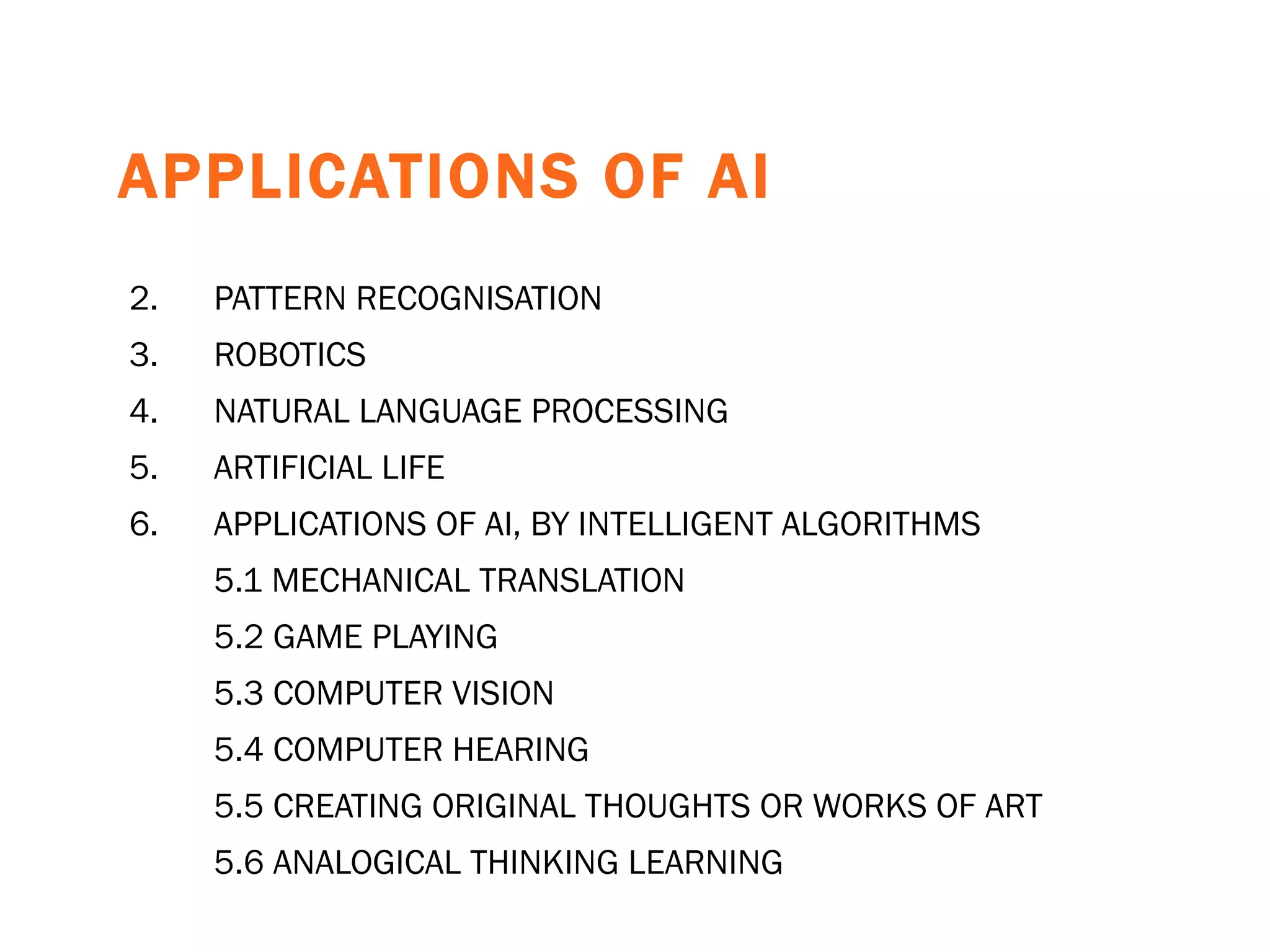 Artificial intelligence and knowledge representation | PPT