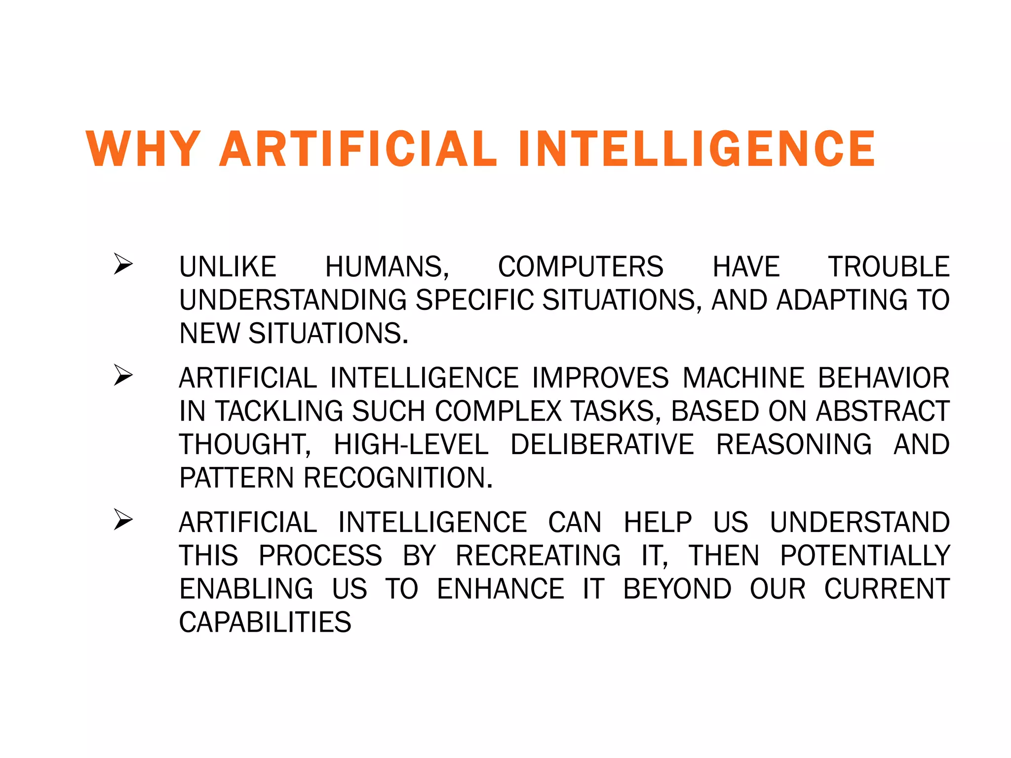 Artificial intelligence and knowledge representation | PPT