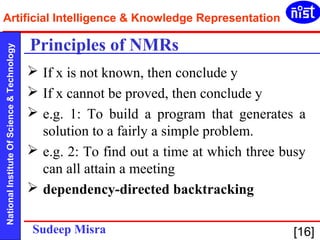 Artificial intelligence and knowledge representation | PPT