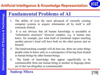 Artificial intelligence and knowledge representation | PPT