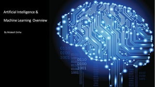 Artificial intelligence and machine learning overview | PDF