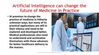 Artificial intelligence and Medicine.pptx