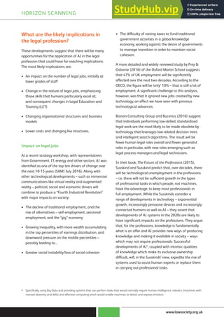 Artificial Intelligence And The Legal Profession | PDF