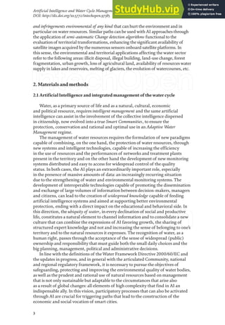 Artificial Intelligence And Water Cycle Management | PDF