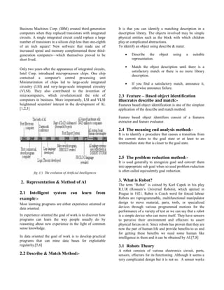 Artificial intelligence apporoach to robotics | PDF