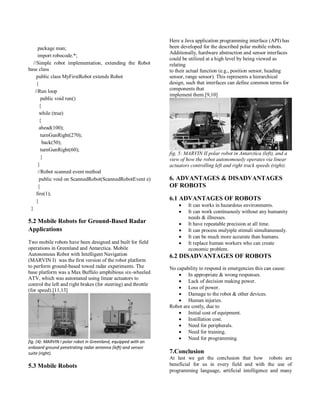 Artificial intelligence apporoach to robotics | PDF