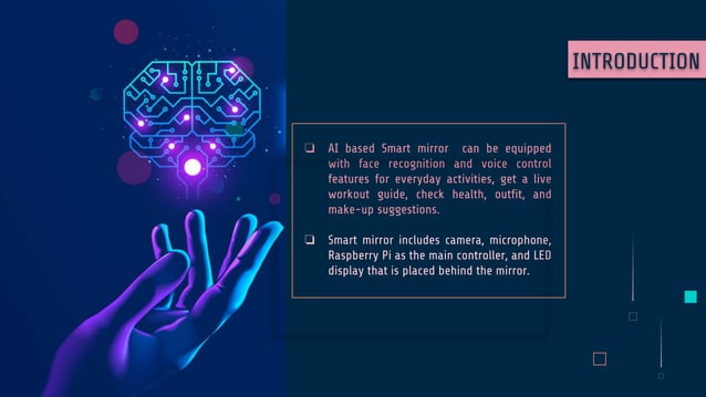 Artificial Intelligence Based All in one Personal Assistant Using Smart Mirror.pptx