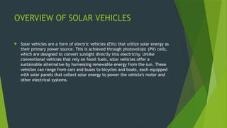 Artificial intelligence based solar vehicle.pptx