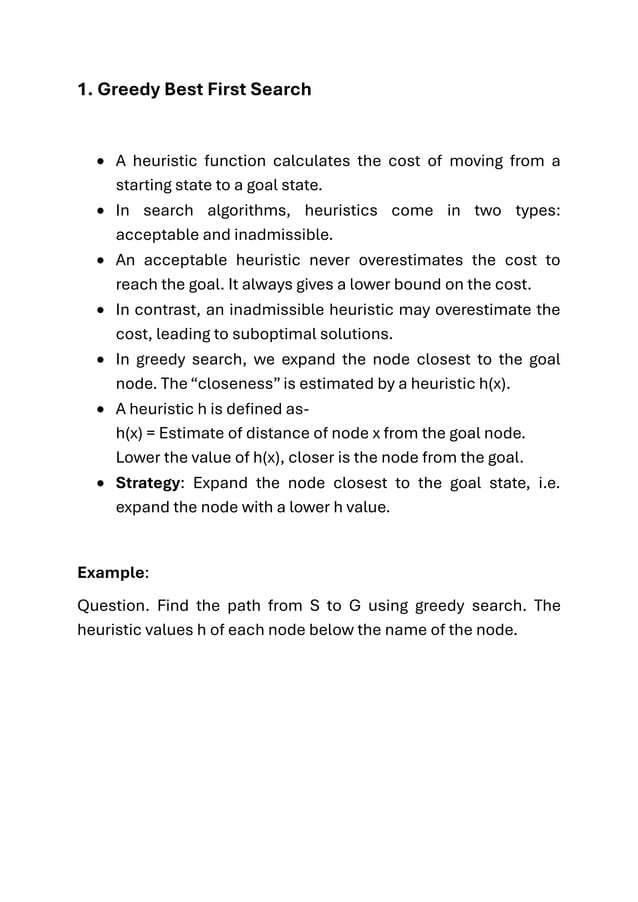 Artificial Intelligence (Complete Notes).pdf | Artificial Intelligence ...