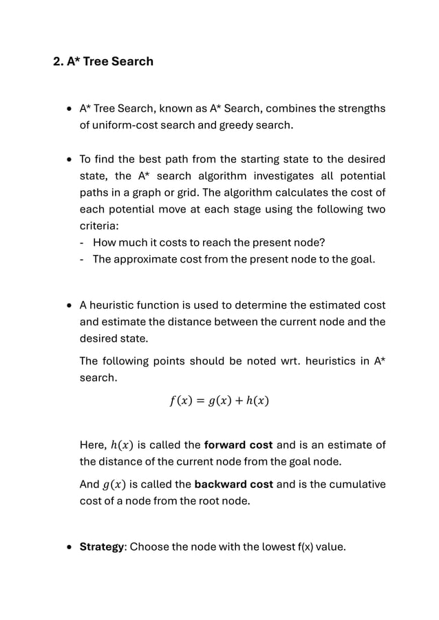 Artificial Intelligence (Complete Notes).pdf | Artificial Intelligence ...