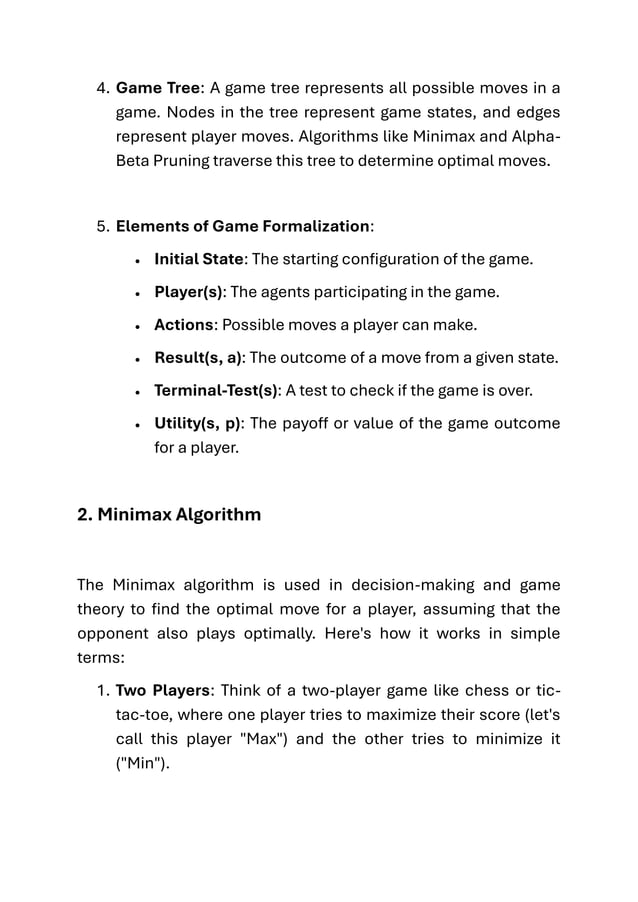 Artificial Intelligence Complete Notes Pdf Artificial Intelligence