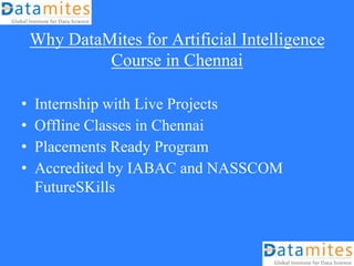 Artificial Intelligence Course In Chennai | PPTX
