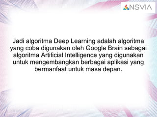 Artificial intelligence deep learning | PPT