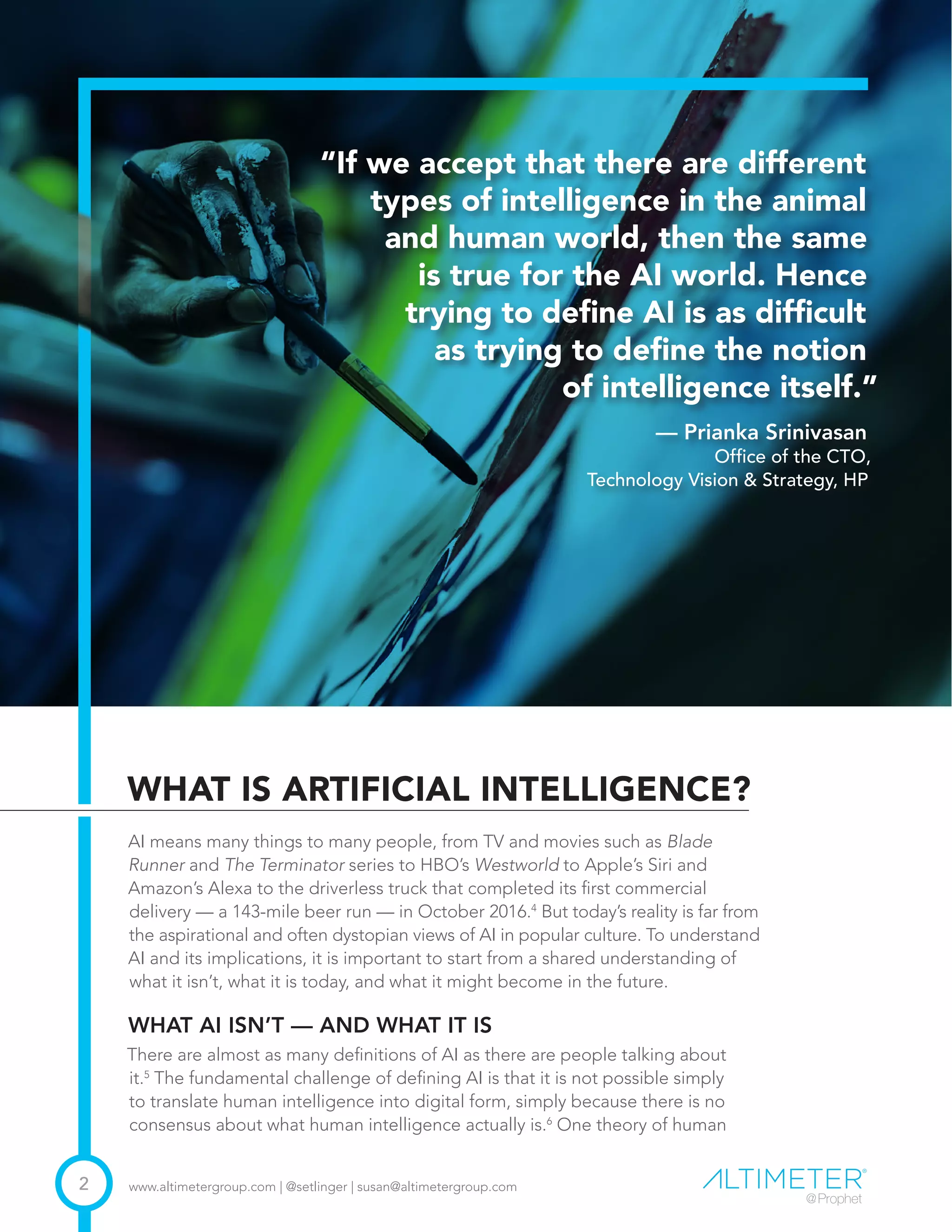 [REPORT PREVIEW] The Age of AI | PDF