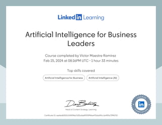 Artificial Intelligence for Business Leaders | PDF | Business ...