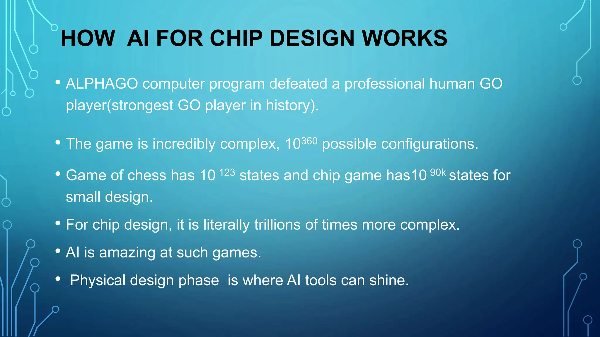 Use of Artificial intelligence for chip design.pptx