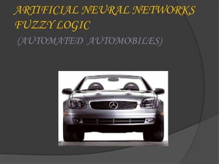 Artificial Neural Networks fuzzy logic | PPT